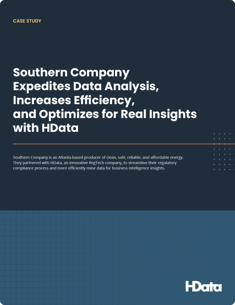 Regulatory Energy Data | HData Analytics | Insights & Gateway